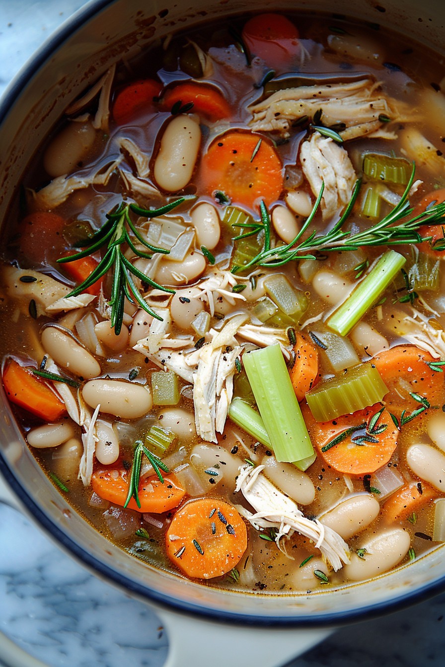 Hearty Chicken Bean Soup Recipe: A Bowl of Comfort - Gela Recipes