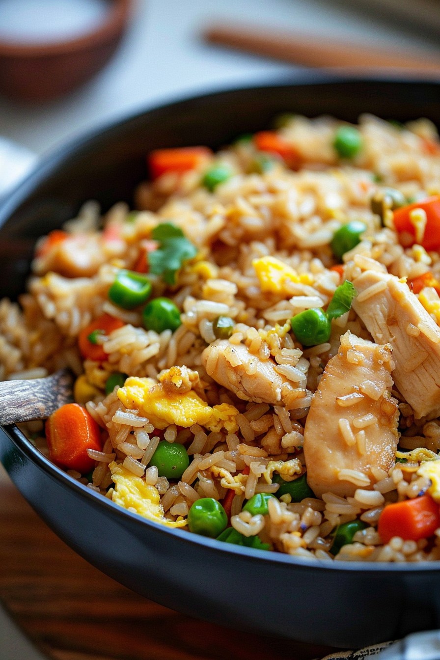 Garlic Chicken Fried Rice Recipe: A Flavor Bomb in Every Bite - Gela ...