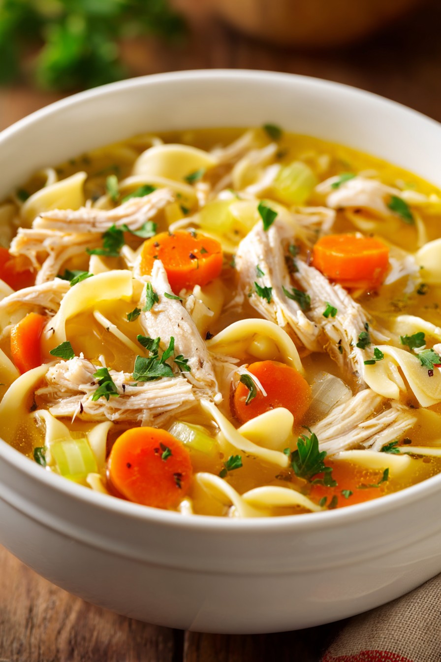 Chicken Noodle Soup Recipe - The Ultimate Comfort Food Fix! - Gela Recipes